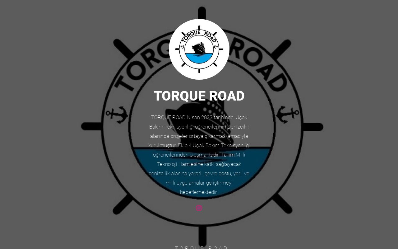 Torque Road internet sayfası